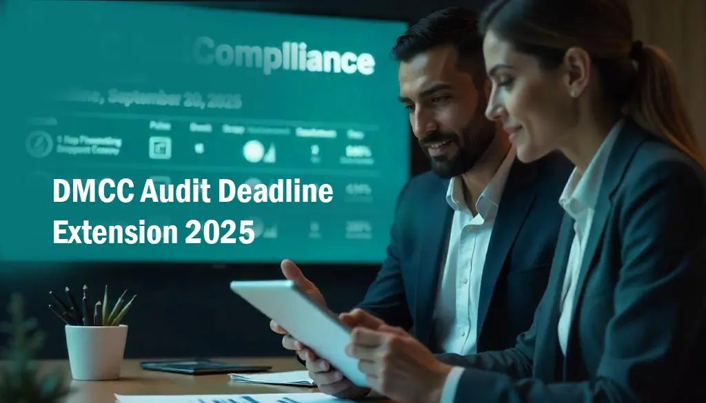 DMCC Audit Deadline 2025: Now September 30 – Updated